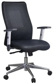 Kancelářská židle Manutan Expert Penelope Alu, černá