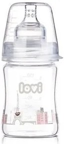 Lahvička LOVI - 150ml - super vent DIAMOND GLASS - RETRO GIRL