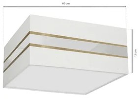 Stropní svítidlo ULTIMO 2xE27/60W/230V bílá