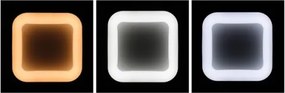 LED lustr Ecolite NEST WMKL02S-40W/LED-BI bílá 3000-6500K s dálkovým ovladačem