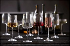 Křišťálové skleničky v sadě 4 ks na sekt 300 ml Zero – Lyngby Glas