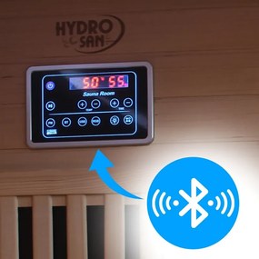 BPS-koupelny Kombinovaná sauna 2v1  - Infrasauna + finská sauna 180x160, 4-5 osob