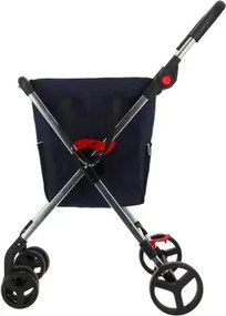 Rolser Mini Basket Denim M4B modrá / Nákupní taška na kolečkách / Obje