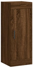 Skříň highboard hnědý dub 34,5 x 34 x 180 cm kompozitní dřevo,  3200208