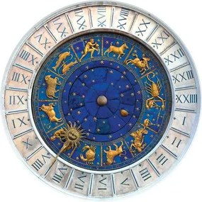 INTERDRUK Kulaté puzzle Around the World: Znamení / 500 dílků / průměr