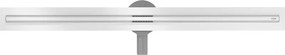 Mexen Flat 360° Slim otočný liniový odtok 80 cm, bílý - 1241080