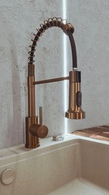 Rea Colin, stojánková kuchyňská baterie, měděná matná, REA-B5459