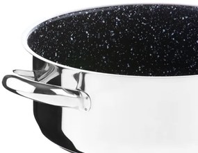 KOLIMAX - české nerezové nádobí Rendlík s poklicí KOLIMAX CERAMMAX PRO STANDARD - granit černý, 22 cm, 3,0 l