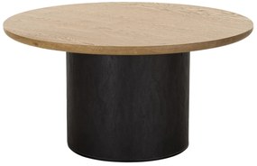 OnaDnes -20% Dubový kulatý konferenční stolek Cioata Veneto 80 x 41 cm