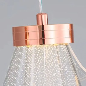 Toolight Toolight, LED nástěnné svítidlo, 10W, 467 lm, APP1766-1W, růžové zlato, OSW-09310