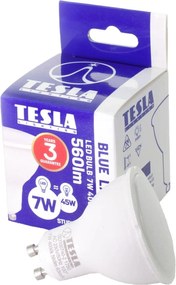 TESLA LED žárovka, GU10, 7 W, 560 lm, 4 000 K