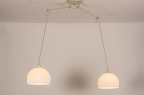 Závěsné nastavitelné svítidlo nad jídelní stůl Snap Duo Luminale Taupe