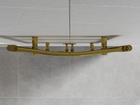 Mexen Ares, topné těleso 1200x600 mm, 490 W, zlatá lesklá, W102-1200-600-00-50