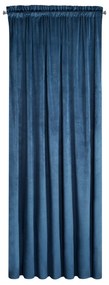 ZATEMŇOVACÍ ZÁVĚS NA PÁSCE MELANIE 140X270 CM TMAVĚMODRÁ