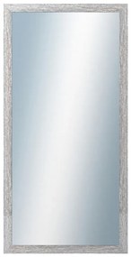 DANTIK - Zarámované zrcadlo - rozměr s rámem cca 60x120 cm z lišty RETRO šedá (2530)