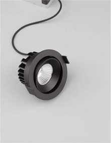 NV 9232118 Zapuštěné svítidlo BLADE černý hliník LED 12W 3000K 38st. IP65 výklopné - NOVA LUCE