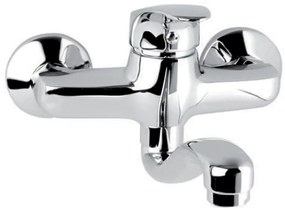Mereo Mereo, Dřezová nástěnná baterie, Sonáta, s ramínkem plochým vyhnutým 210 mm, chrom, CB301N