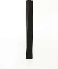 Vysoká váza HYDRON, sklolaminát, výška 100 cm, černá