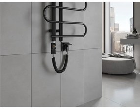 Mexen Kiso, elektrické topné těleso 1200 x 500 mm, 300 W, černá, W114-1250-500-2300-70