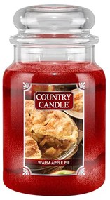 Country Candle Vonná Svíčka Warm Apple Pie, 652 g