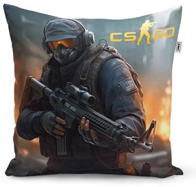Sablio Polštář CS:GO Voják 2 - 60x60 cm