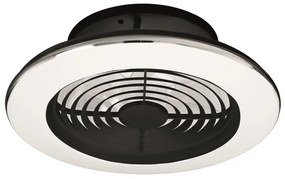 Mantra 7495 Alisio Mini, stropní svítidlo s ventilátorem a dálkovým ovladačem, LED 70W 2700K-5000K, ventilátor 30W, černá