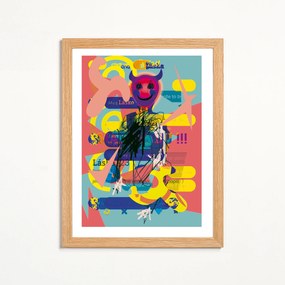 Šimon Dub | Online #2 Rám: Černý, Velikost: 30 x 20 cm
