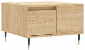 vidaXL Konferenční stolek dub sonoma 55x55x36,5 cm kompozitní dřevo