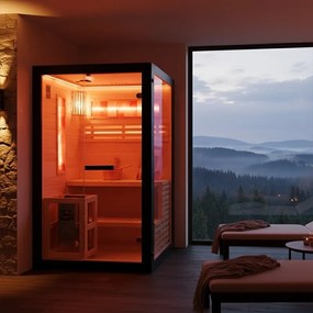 BPS-koupelny Finská sauna Relax  120x120, 2 osoby