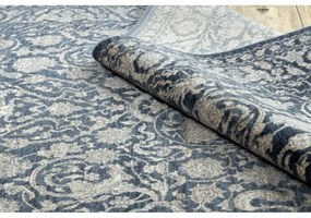 Vlněný kusový koberec Dabir modrý 120x170cm