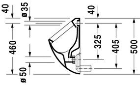 Duravit Fizz - pisoár 0823360000