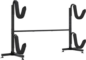 Stojan na 2 kajaky 250 x 57 x 127,5 cm ocel 156342