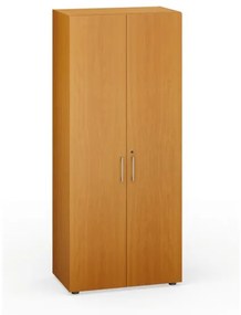 Kancelářská skříň s dveřmi PRIMO Classic, 1781 x 800 x 420 mm, třešeň