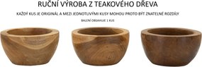 Dekorativní odkládací miska Erusi Simple z masivu