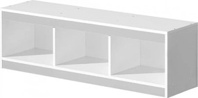 Casarredo - Komfort nábytek Závěsná police GULLIWER 10 bílá mat/bílá lesk
