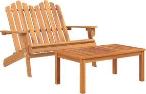 3dílná sada zahradního nábytku Adirondack masivní akácie 3152133