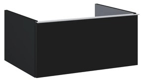 Elita Look, skříňka pro umyvadlo na pultovou desku 60x45x28 cm 1S PDW, černá matná, ELT-168108