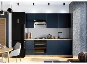 Kuchyně Minea 220 cm (modrá mat) HENRY STYLE
