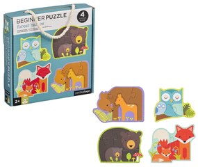DD První puzzle - Lesní zvířátka