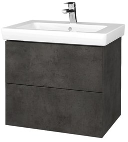 Dřevojas Koupelnová skříňka VARIANTE SZZ2 65 Varianta: N03 Graphite / N03 Graphite