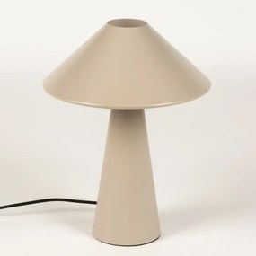 Stolní designová lampa Lucianno Taupe