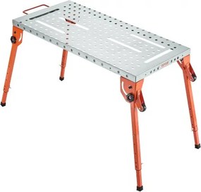 Svařovací stůl 111,8 × 53,3 cm 226,8 kg skládací pracovní stůl s nastavitelnou