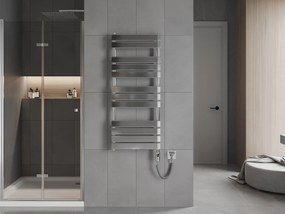 Mexen Ceres, elektrické topné těleso 1200 x 500 mm, 600 W, chromová, W111-1200-500-2600-01