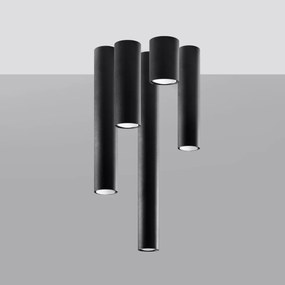 Sollux Lighting Stropní svítidlo LAGOS 60 černé