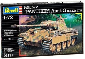 Plastikový model plastic modelkit tank 03171 - kpfw. v panther ausg. g
