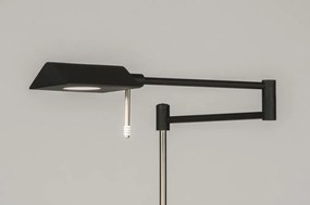 Stojací designová LED lampa se stmívačem Falco Black