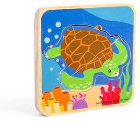 Bigjigs Toys Puzzle Životní cyklus želvy