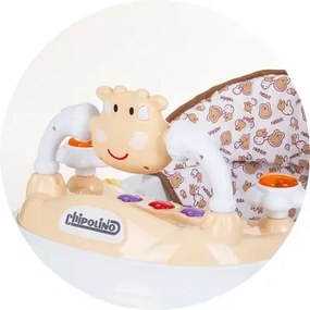 CHIPOLINO Chodítko interaktivní Little Cow Mocca / pro děti do 12kg