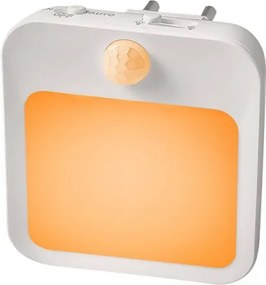 LED noční světlo do zásuvky Lumbio MELATIME stmívatelné 2700K bez modré složky s pohybovým senzorem