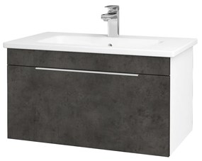 Dřevojas Koupelnová skříň ASTON SZZ 80 Varianta: N03 Graphite / Úchytka T01 / N03 Graphite